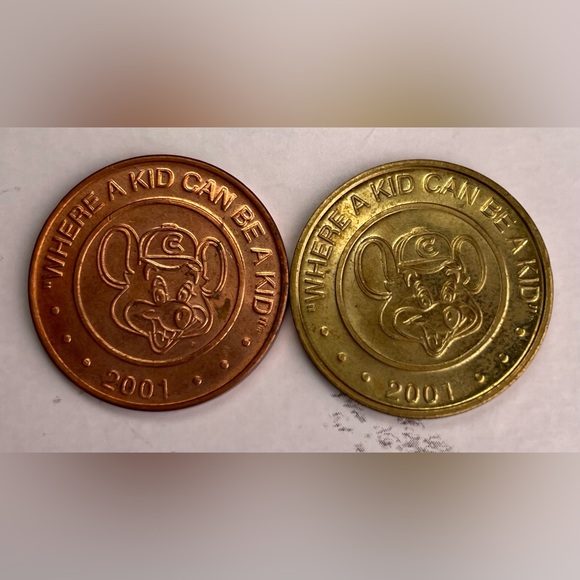 Games | Y2k 201 Chuck E Cheese Coin Token | Poshmark